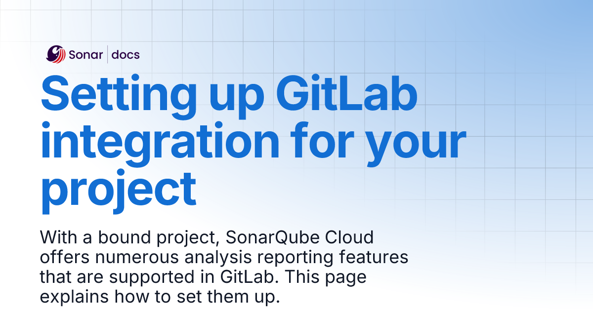 GitLab | Sonar Documentation