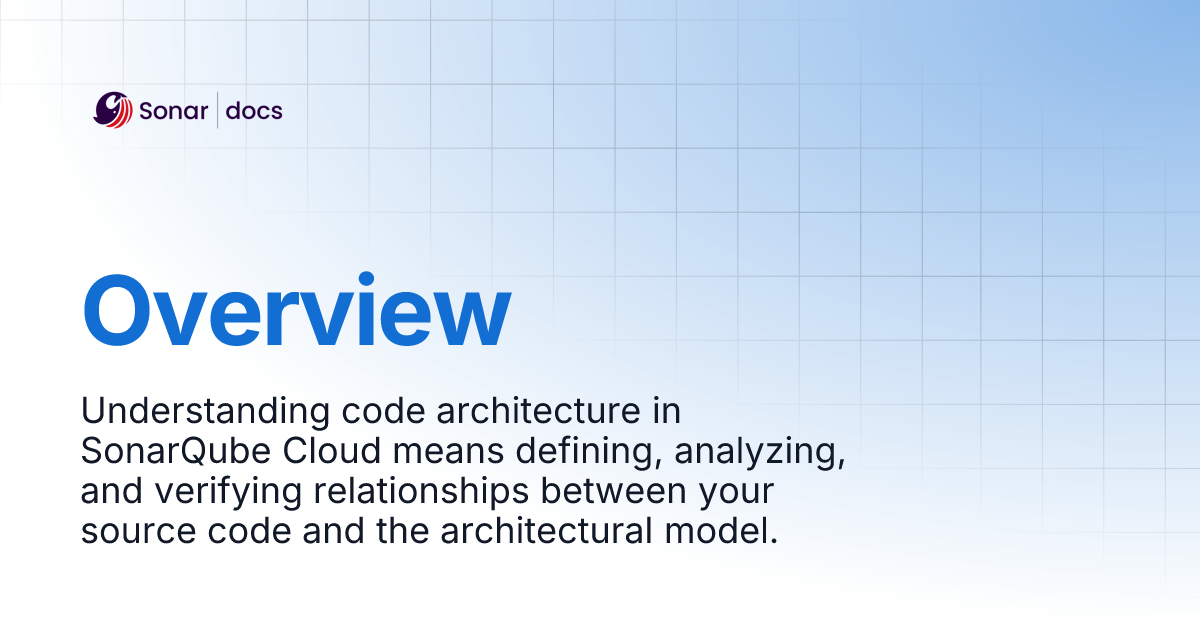 Overview | Sonar Documentation
