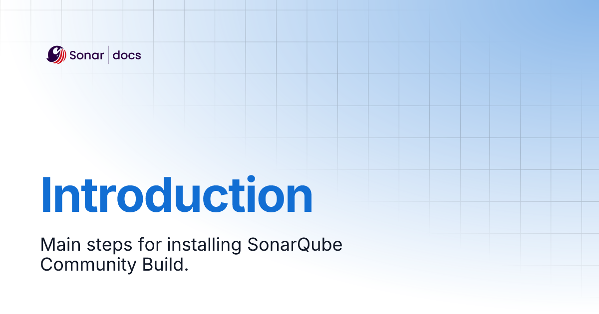 Introduction | Sonar Documentation