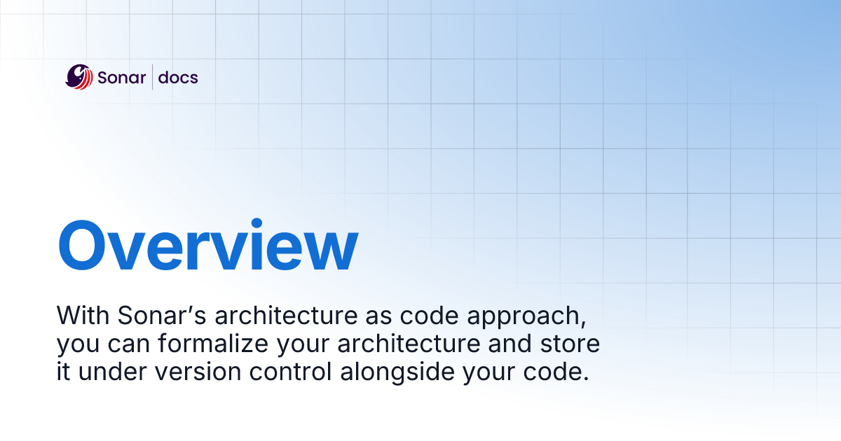Overview | Sonar Documentation